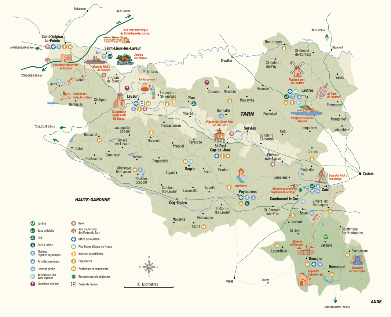 Charmants villages - Pays de Cocagne | Tourisme